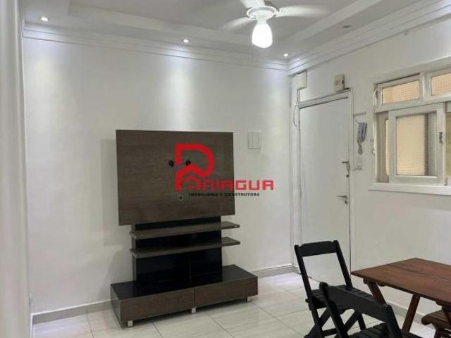 Apartamento para venda em Canto Do Forte de 41.00m² com 1 Quarto e 1 Garagem