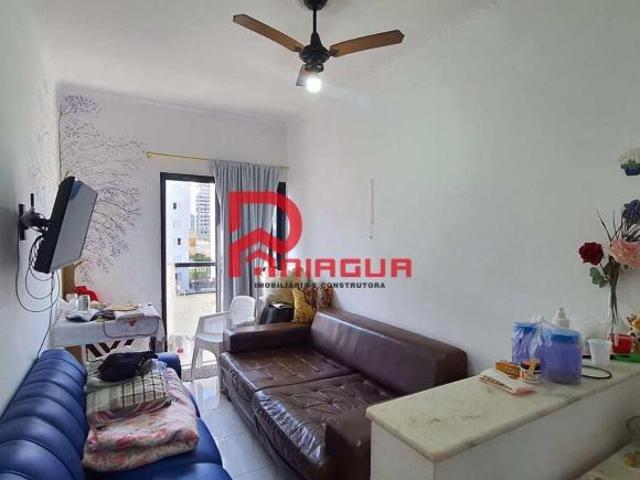 Apartamento para venda em Canto Do Forte de 43.00m² com 1 Quarto e 1 Garagem