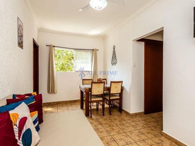 Apartamento para venda em Canto Do Forte de 43.00m² com 1 Quarto e 1 Garagem