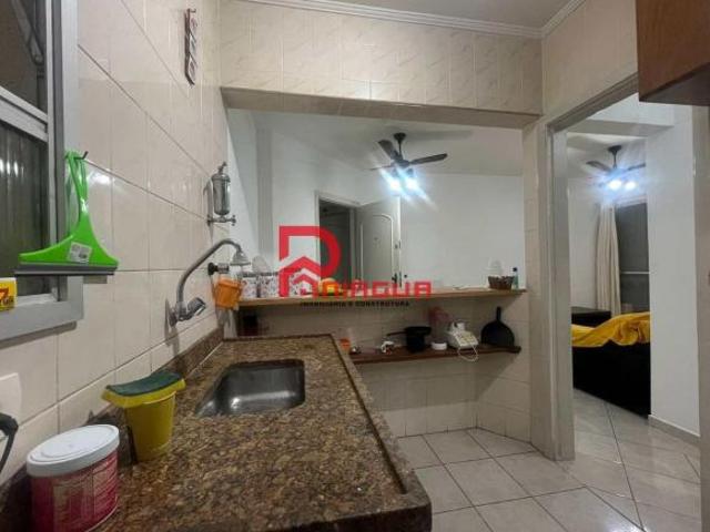 Apartamento para venda em Canto Do Forte de 55.00m² com 1 Quarto e 1 Garagem