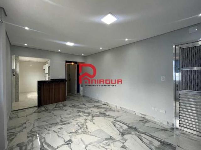 Apartamento para venda em Canto Do Forte de 58.00m² com 1 Quarto, 1 Suite e 1 Garagem