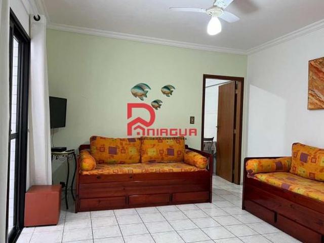 Apartamento para venda em Canto Do Forte de 59.00m² com 1 Quarto e 1 Garagem