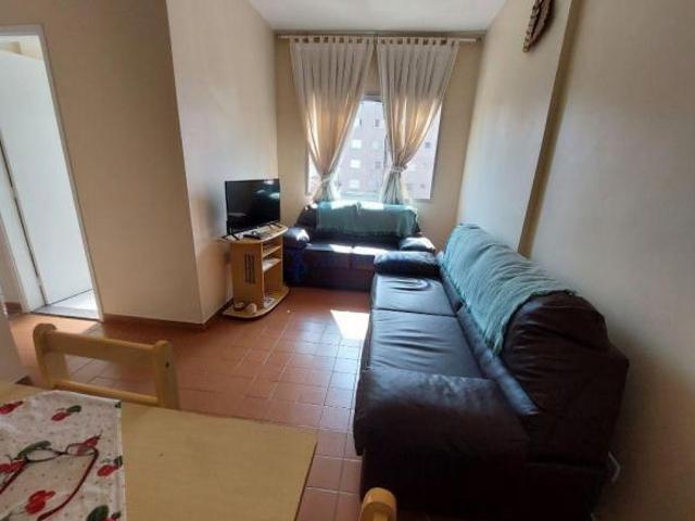 Apartamento para venda em Canto Do Forte de 50.00m² com 1 Quarto e 1 Garagem
