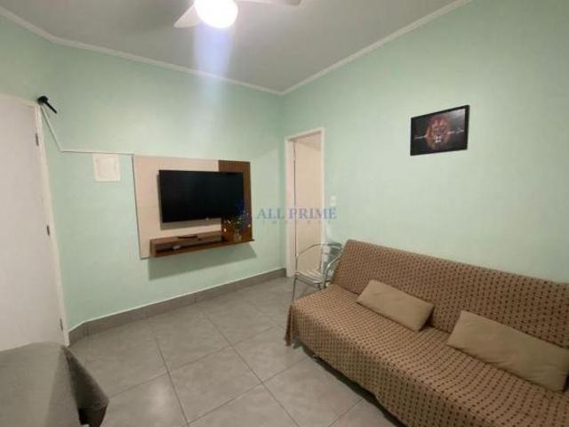 Apartamento para venda em Canto Do Forte de 50.00m² com 1 Quarto e 1 Garagem