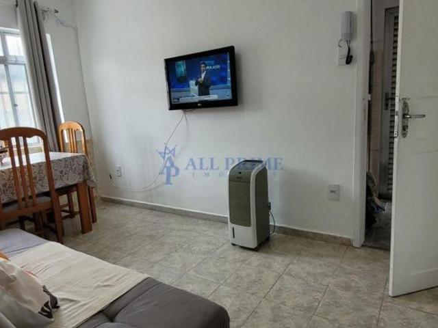 Apartamento para venda em Canto Do Forte de 52.00m² com 1 Quarto e 1 Garagem