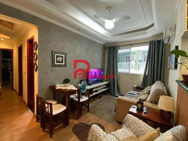 Apartamento para venda em Canto Do Forte de 52.00m² com 2 Quartos e 1 Garagem