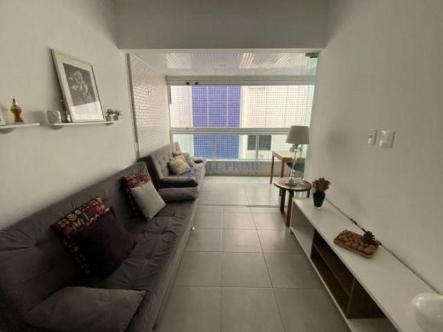 Apartamento para venda em Canto Do Forte de 60.00m² com 1 Quarto, 1 Suite e 1 Garagem