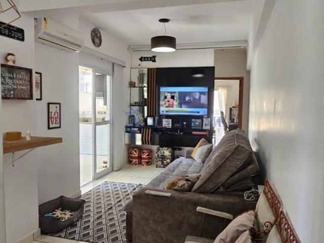 Apartamento para venda em Canto Do Forte de 60.00m² com 1 Quarto, 1 Suite e 1 Garagem