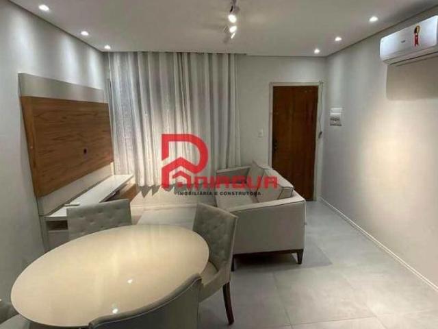Apartamento para venda em Canto Do Forte de 71.00m² com 1 Quarto e 1 Garagem