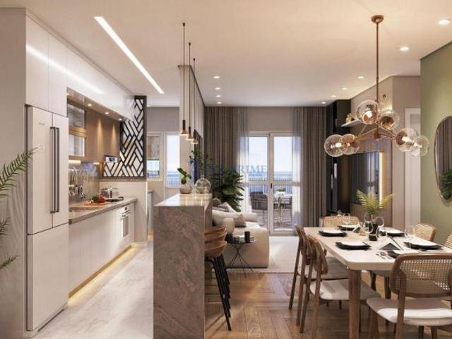 Apartamento para venda em Canto Do Forte de 73.00m² com 2 Quartos, 1 Suite e 1 Garagem