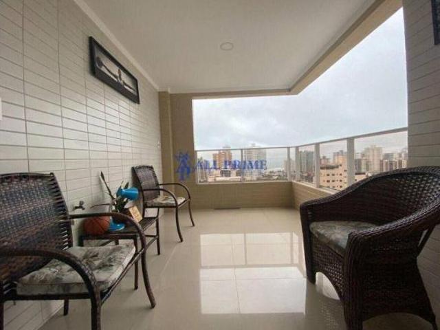 Apartamento para venda em Canto Do Forte de 95.00m² com 3 Quartos, 1 Suite e 1 Garagem
