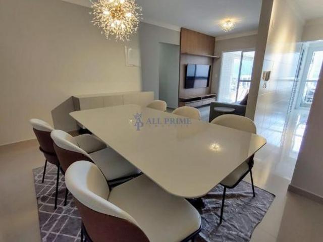 Apartamento para venda em Canto Do Forte de 95.00m² com 3 Quartos, 1 Suite e 1 Garagem