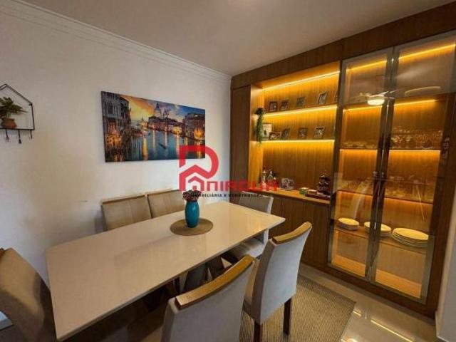 Apartamento para venda em Canto Do Forte de 96.00m² com 3 Quartos, 1 Suite e 2 Garagens