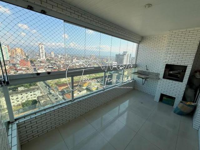 Apartamento para venda em Canto Do Forte de 92.00m² com 3 Quartos, 1 Suite e 2 Garagens