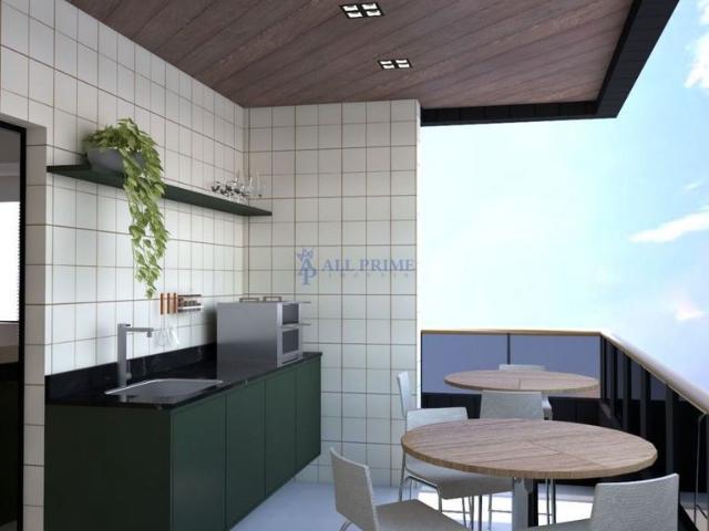 Apartamento para venda em Canto Do Forte em Praia Grande São Paulo de 53.00m² com 2 Quartos, 1 Suíte e 1 Garagem