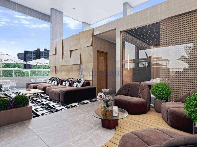 Apartamento para venda em Canto Do Forte em Praia Grande São Paulo de 80.00m² com 2 Quartos, 1 Suíte e 1 Garagem