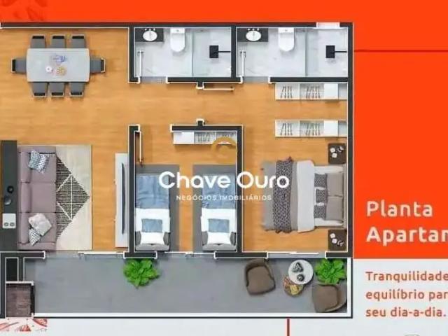 Apartamento para Venda em Cascavel/PR Claudete 2 Quartos