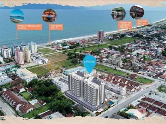 Apartamento para Venda em Caraguatatuba/SP Balneário Gardem Mar 2 Quartos