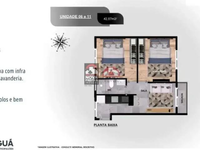Apartamento para Venda em Caraguatatuba/SP Barranco Alto 2 Quartos