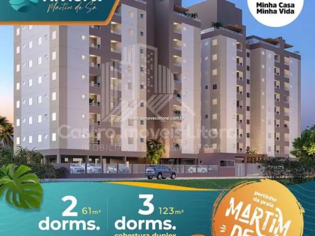 Apartamento para Venda em Caraguatatuba/SP Martim de Sá 3 Quartos