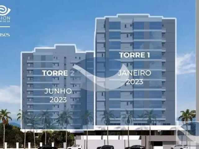 Apartamento para Venda em Caraguatatuba/SP Martim de Sá 1 Quartos