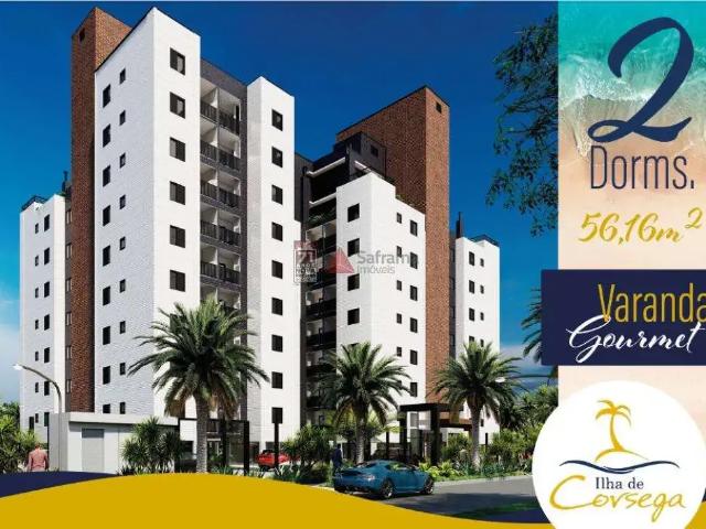 Apartamento para Venda em Caraguatatuba/SP Martim de Sá 2 Quartos