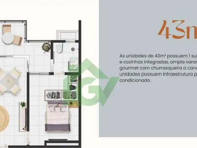 Apartamento para Venda em Caraguatatuba/SP Massaguaçu 1 Quartos