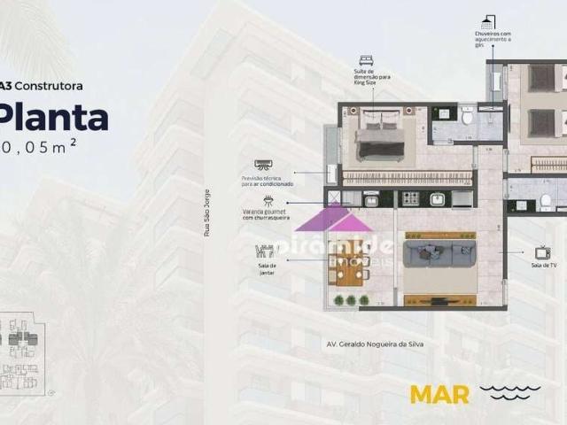 Apartamento para Venda em Caraguatatuba/SP Praia das Palmeiras 2 Quartos
