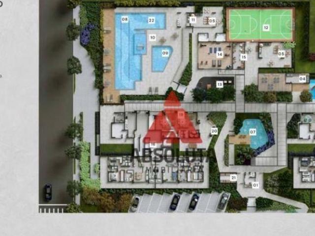 Apartamento para venda em Centro de 88.00m² com 2 Quartos, 2 Suites e 2 Garagens