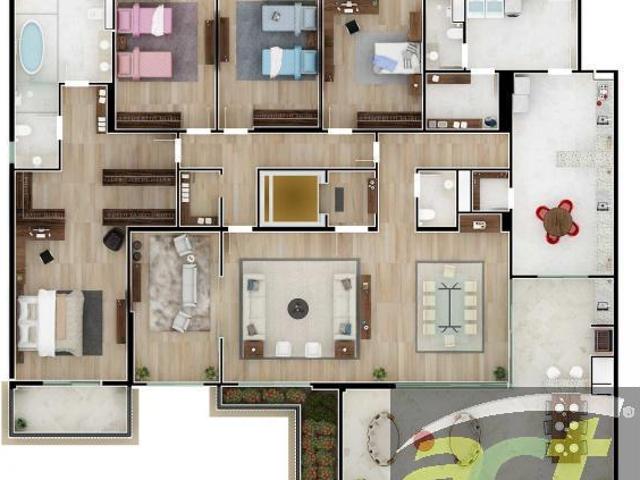 Apartamento para venda em Centro em Araçatuba São Paulo de 330.00m² com 4 Quartos, 4 Suítes e 4 Garagens