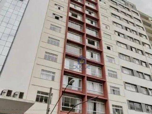 Apartamento para venda em Centro em Curitiba Paraná de 40.00m² com 1 Quarto e 1 Suíte