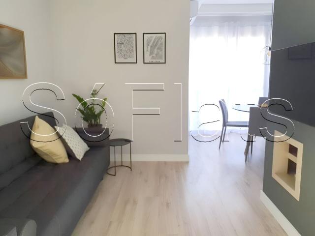 Apartamento para venda em Cerqueira César em São Paulo São Paulo de 40.00m² com 1 Quarto, 1 Suíte e 1 Garagem