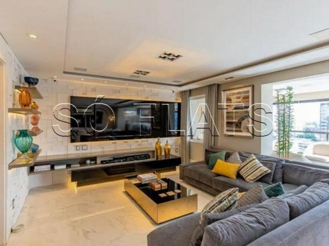 Apartamento para venda em Chácara Santo Antônio zona Sul de 209.00m² com 3 Quartos, 3 Suites e 3 G