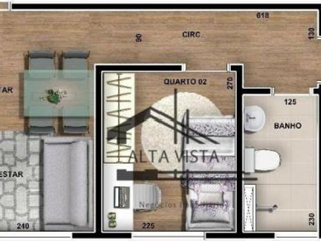 Apartamento para venda em Chácaras Tubalina e Quartel, Uberl