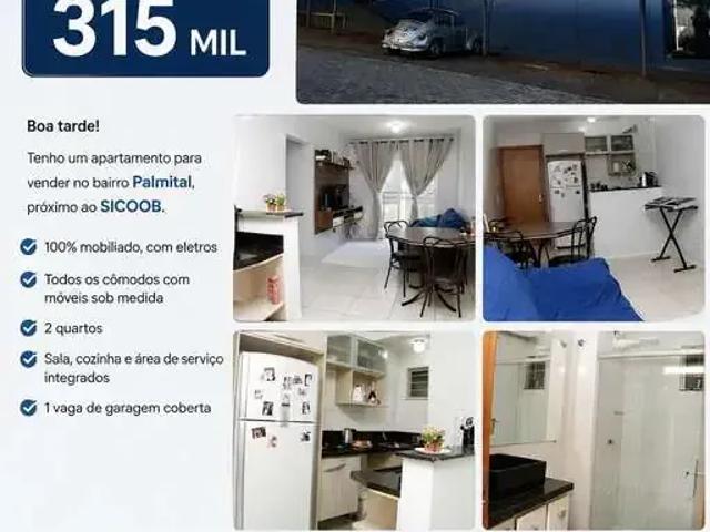 Apartamento para Venda em Chapecó/SC Palmital 2 Quartos
