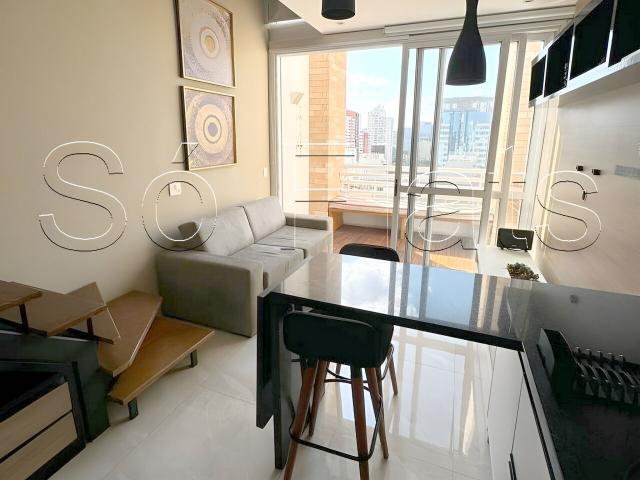 Apartamento para venda em Cidade Monções em São Paulo São Paulo de 44.00m² com 1 Quarto, 1 Suíte e 1 Garagem