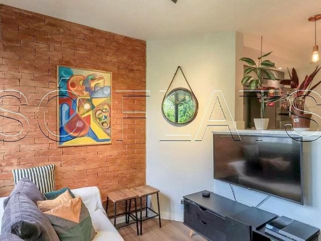 Apartamento para venda em Cidade Monções em São Paulo São Paulo de 49.00m² com 1 Quarto, 1 Suíte e 1 Garagem