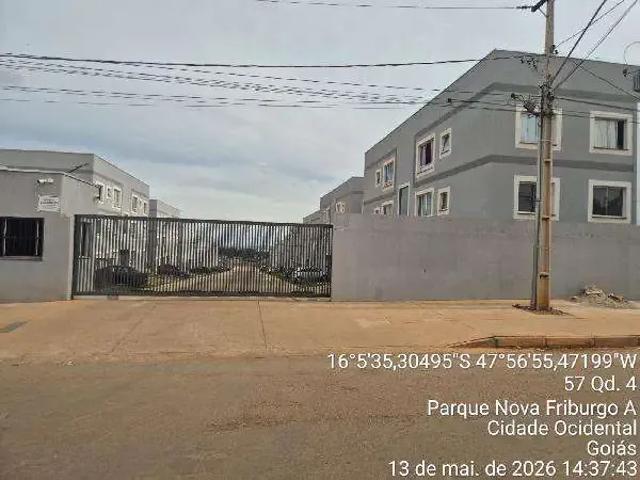 Apartamento para Venda em Cidade Ocidental/GO Mansões Recreio Mossoró 2 Quartos