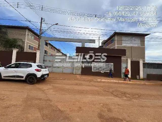 Apartamento para Venda em Cidade Ocidental/GO Mansões Recreio Mossoró 2 Quartos