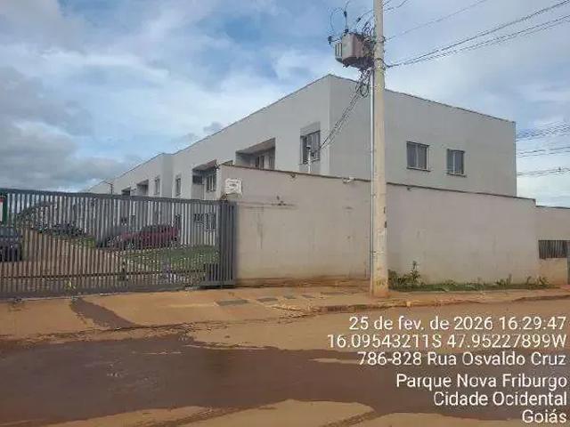 Apartamento para Venda em Cidade Ocidental/GO Mansões Recreio Mossoró 2 Quartos