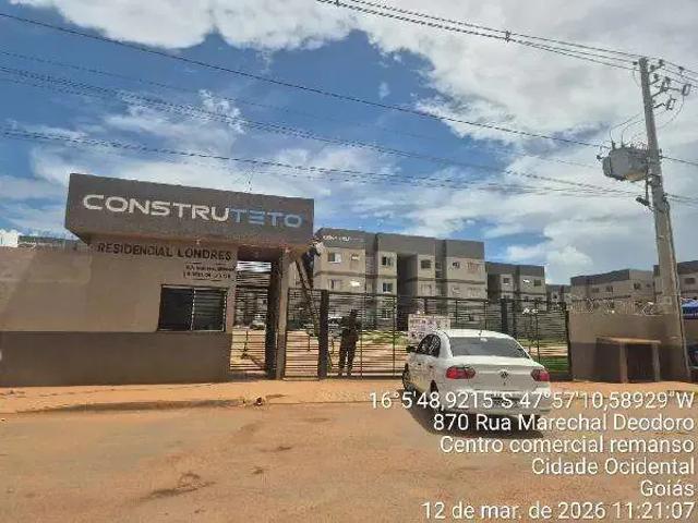 Apartamento para Venda em Cidade Ocidental/GO Mansões Recreio Mossoró 2 Quartos