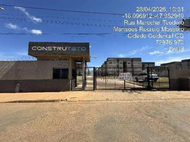 Apartamento para Venda em Cidade Ocidental/GO Mansões Recreio Mossoró 2 Quartos