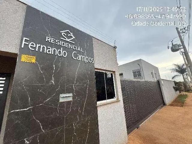 Apartamento para Venda em Cidade Ocidental/GO Mansões Recreio Mossoró 2 Quartos