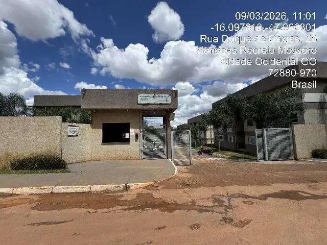 Apartamento para Venda em Cidade Ocidental/GO Mansões Recreio Mossoró 2 Quartos