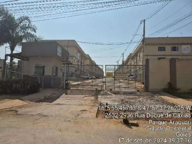 Apartamento para Venda em Cidade Ocidental/GO Mansões Recreio Mossoró 2 Quartos
