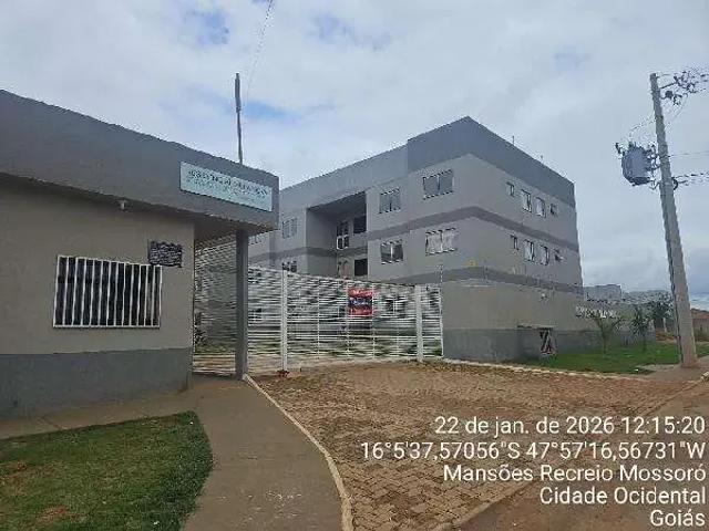 Apartamento para Venda em Cidade Ocidental/GO Mansões Recreio Mossoró 2 Quartos