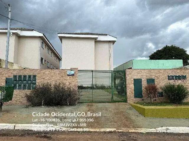 Apartamento para Venda em Cidade Ocidental/GO Parque Araguari 2 Quartos