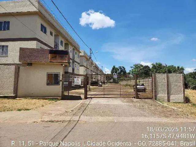 Apartamento para Venda em Cidade Ocidental/GO Parque Nápolis A 2 Quartos