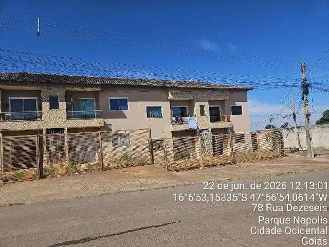 Apartamento para Venda em Cidade Ocidental/GO Parque Nápolis A 2 Quartos