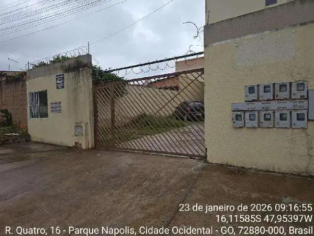 Apartamento para Venda em Cidade Ocidental/GO Parque Nápolis A 2 Quartos